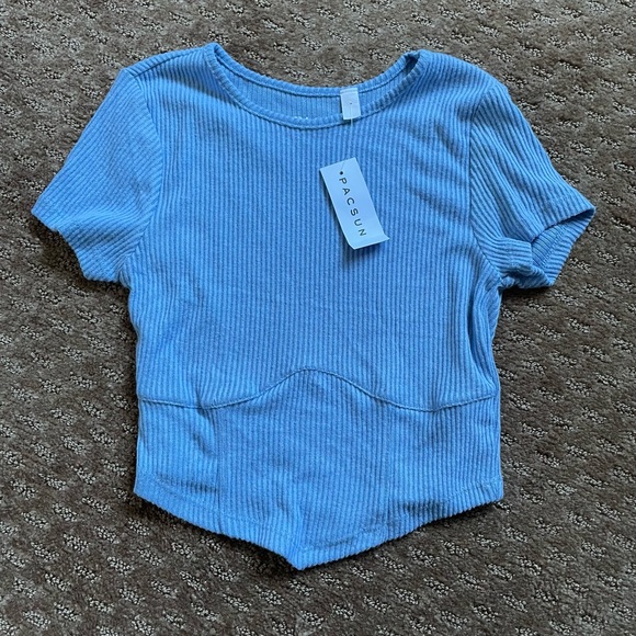 PacSun | Tops | Nwt Ribbed Crop Top | Poshmark